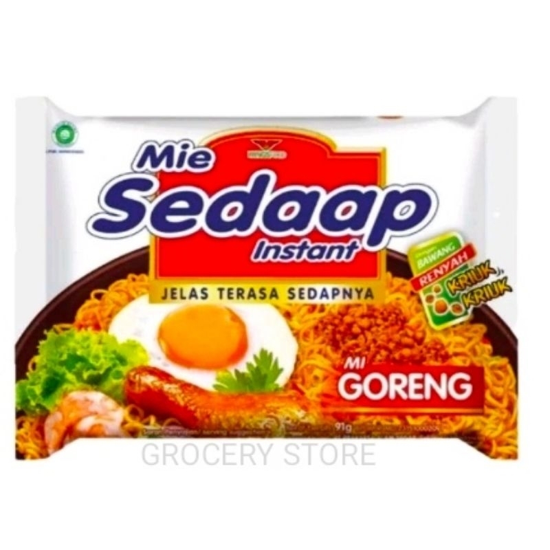 Jual Mie Sedaap Goreng 90gr - Mie Instan Sedaap Goreng (Satuan ...