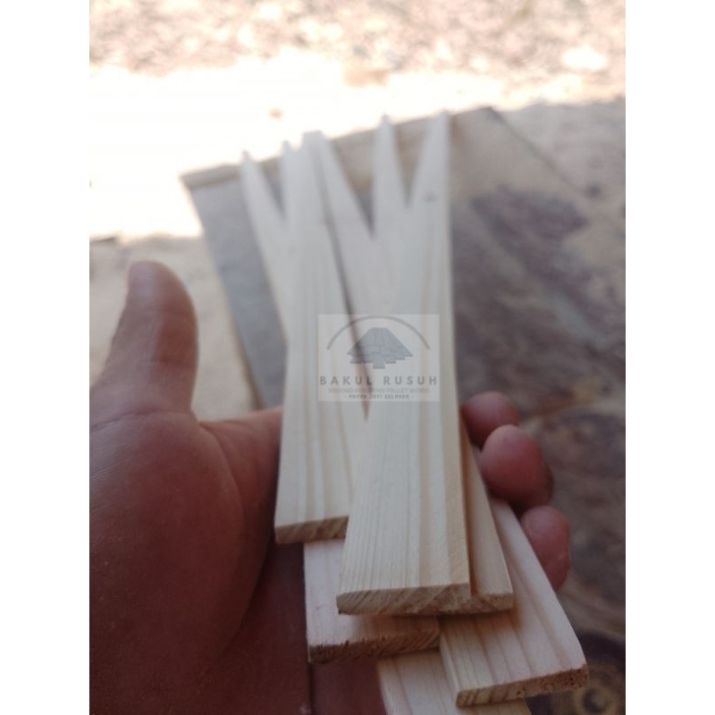 Jual LIS RENG TIPIS KAYU JATI BELANDA EX PALET 2,5X120 CM | Shopee ...