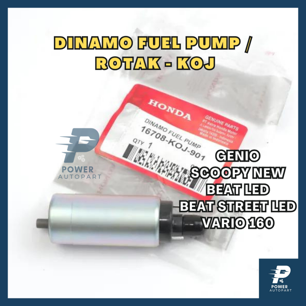 Jual ROTAK POMPA BENSIN K0J HONDA GENIO, SCOOPY NEW, BEAT LED, BEAT ...