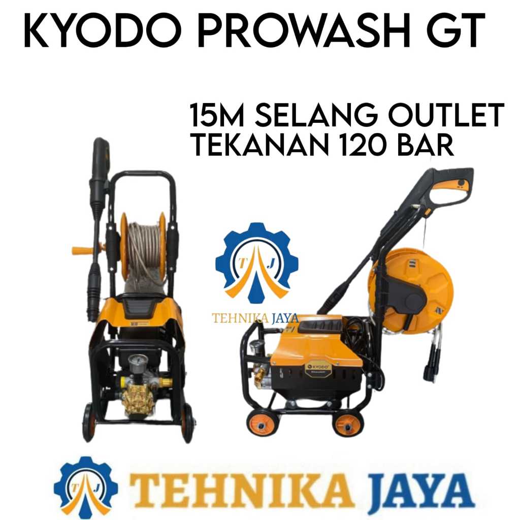 Jual KYODO Prowash GT Steam Jet Cleaner High Pressure Cleaner 120 BAR ...