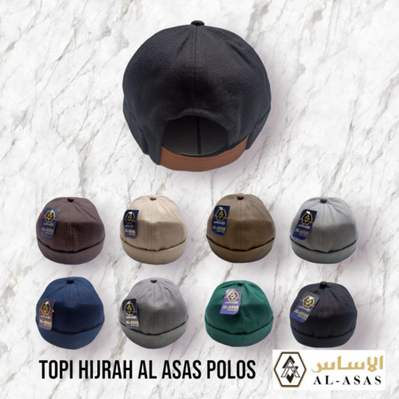 Jual AL ASAS Peci Hijrah Peci UAS Peci Mikihat Polos | Shopee Indonesia