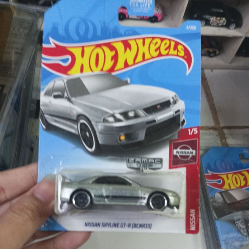 Jual hot wheels nissan skyline gt-r (bcr33) r33 zamac non fs (lebih ...