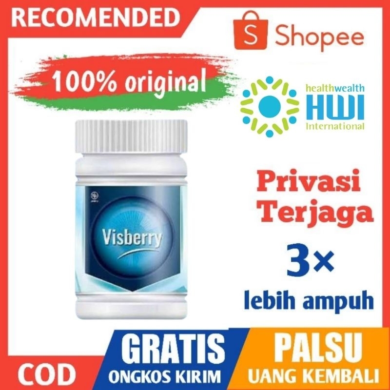 Jual Visberry Obat Herbal Memelihara Kesehatan Mata HWI ORIGINAL ASLI ...