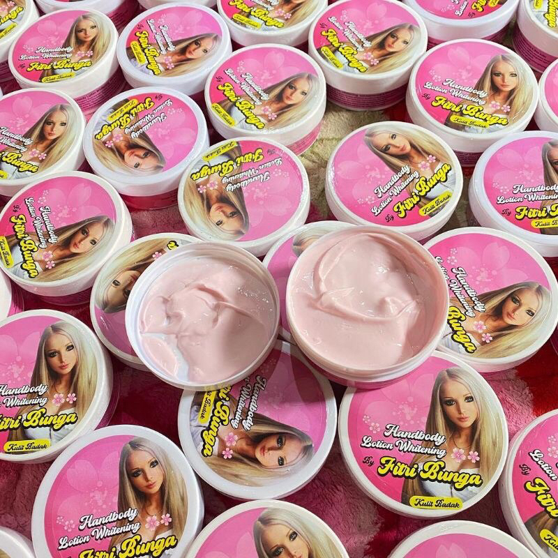 Jual HANDBODY HB Fitri Bunga BPOM aman 250gr | Shopee Indonesia