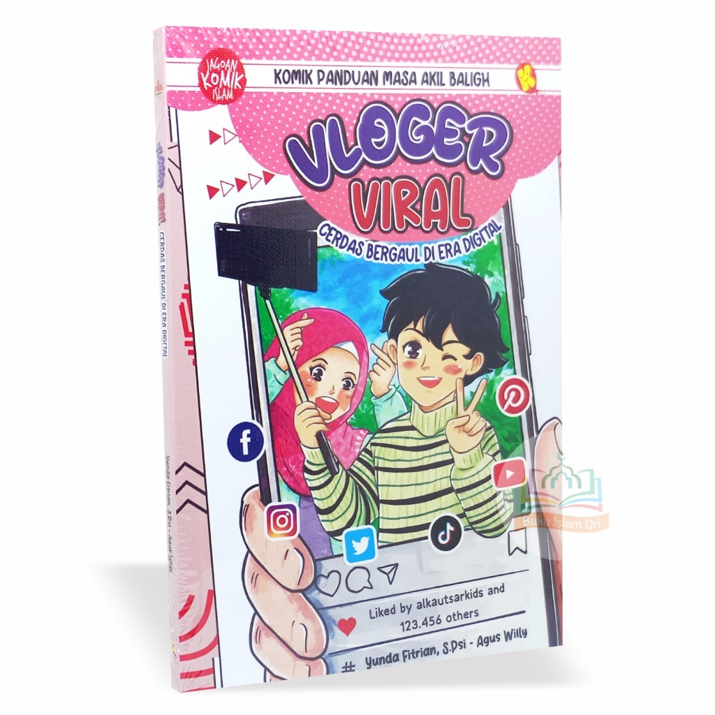 Jual Vloger Viral; Cerdas Bergaul di Era Digital - Komik Panduan Masa Akil Baligh Anak - Al ...