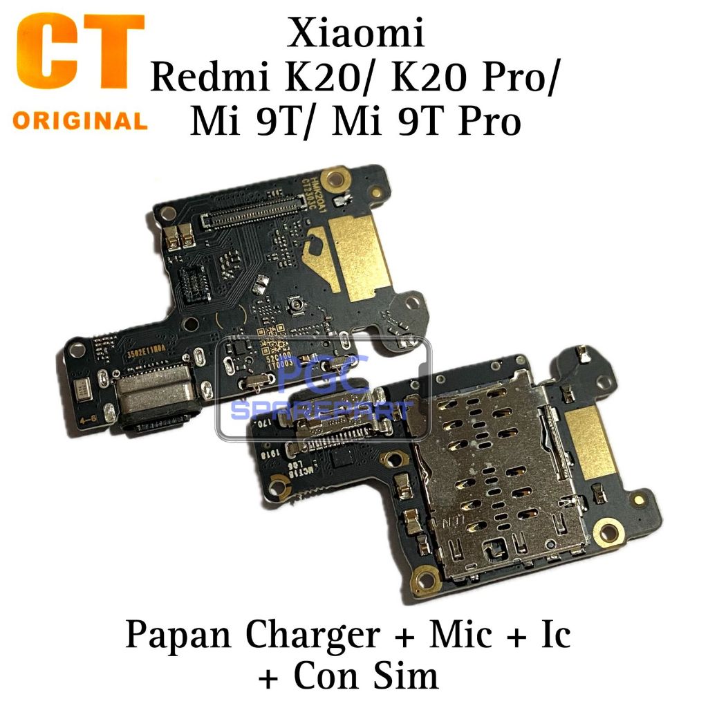 Jual Original CT Ada IC - Papan PCB Konektor Charger + Mic + Konektor Sim Xiaomi Redmi K20 / K20 ...