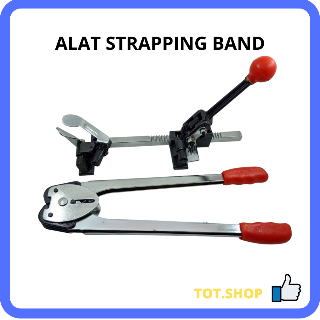 Jual Alat Strapping Band Alat Packing Dus 12mm-16mm Mesin Klem Kardus ...