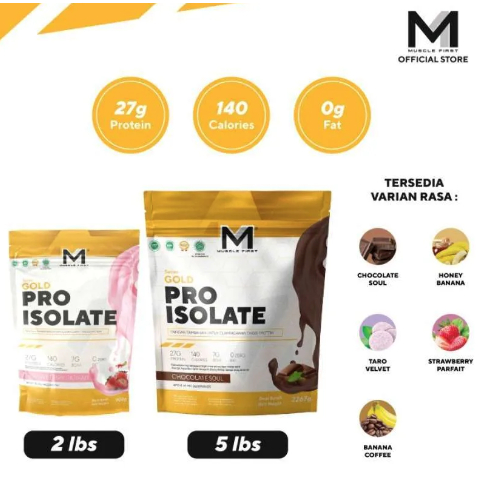 Jual Muscle First Pro Isolate 2lbs Muscles Protein Muscle First Isolate ...