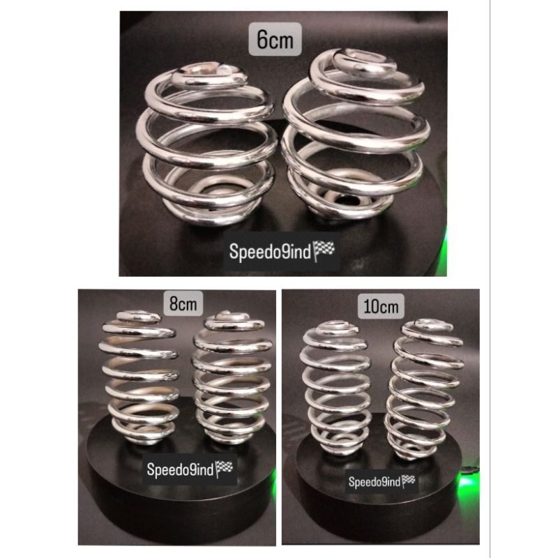 Jual PER JOK CUSTOM MOTOR CLASSIC SPIRAL RATA | Shopee Indonesia