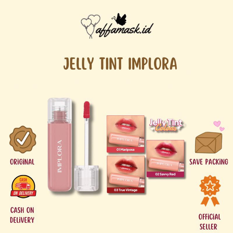 Jual IMPLORA JELLY TINT LIP TINT IMPLORA | Shopee Indonesia Jual IMPLORA JELLY TINT LIP TINT IMPLORA | Shopee Indonesia
