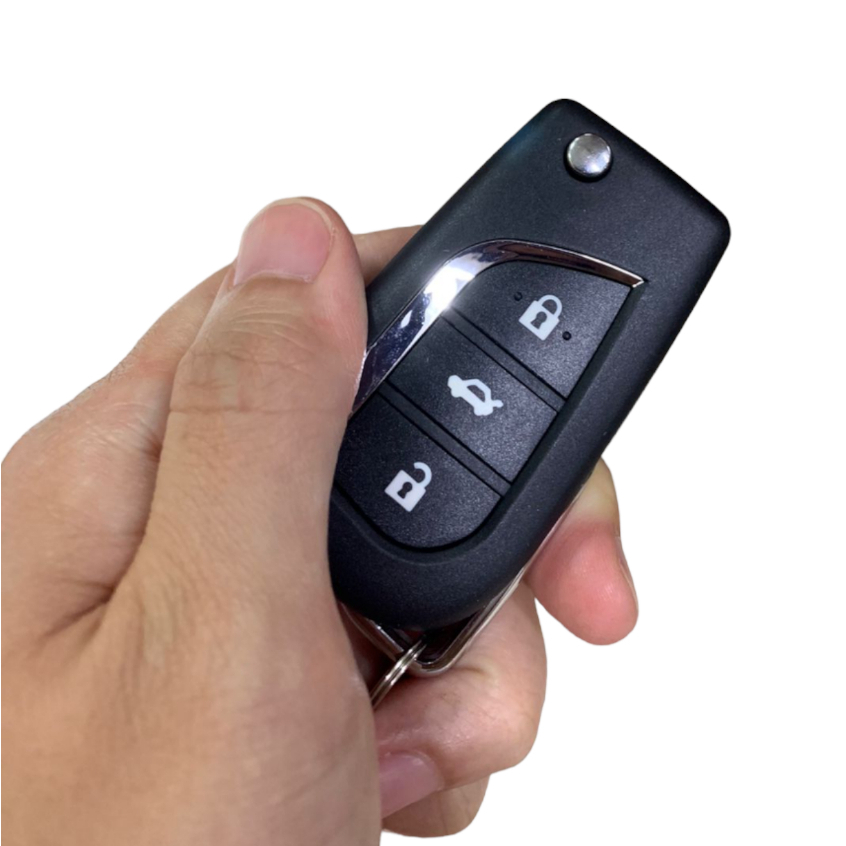 Jual Raiton Alarm Mobil 1 Set Remot Model Kunci Lipat Non Sliding ...