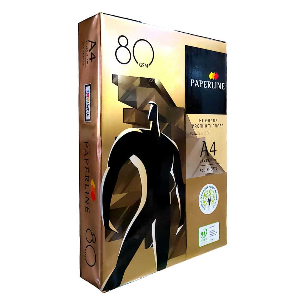 Jual Kertas HVS Paperline A4 80 gsm ( rim ) | Shopee Indonesia