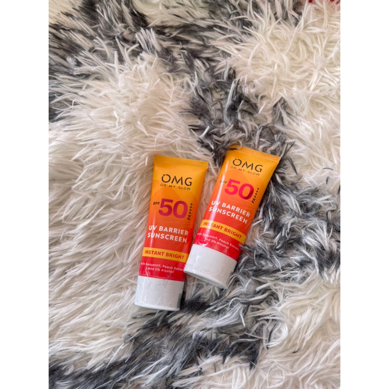 Jual OMG UV Barrier Sunscreen SPF 50PA++++ | Shopee Indonesia