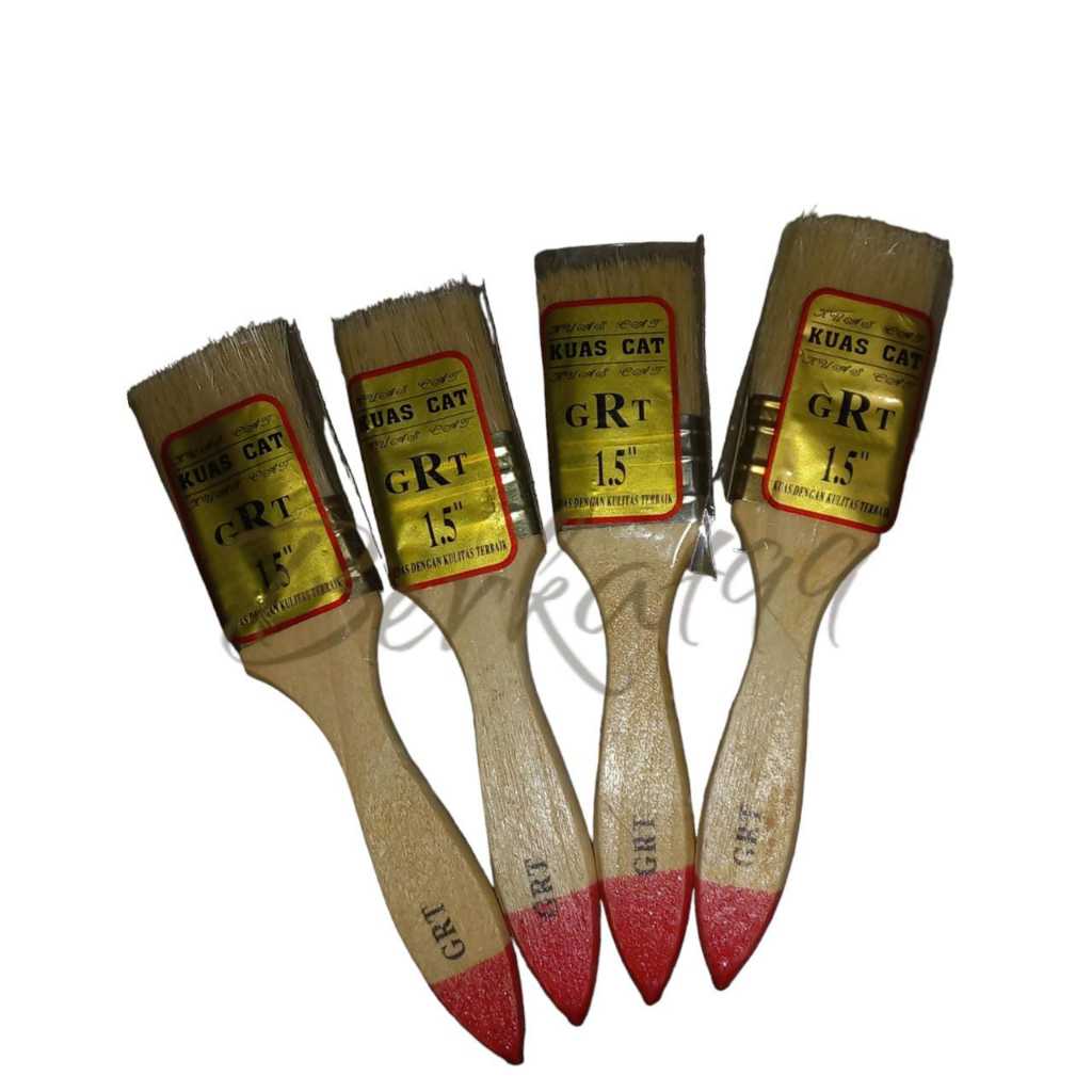 Jual (1,5")KUAS CAT SEBAGUNA/KUAS CAT TEMBOK/BESI 1,5 INCH | Shopee ...