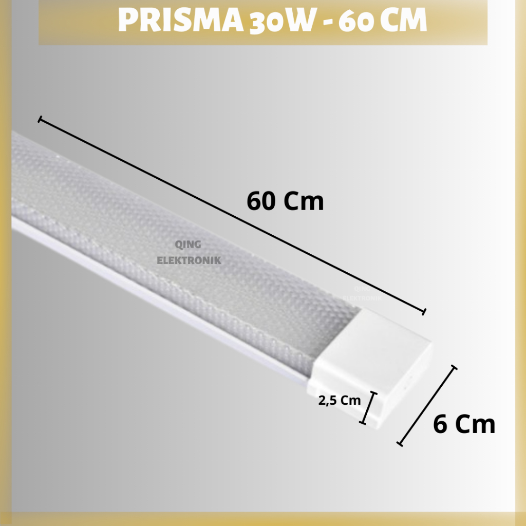 Jual Lampu TL Slim T8 LED Kotak Tubelight LED Linear T8 30W 60W ...
