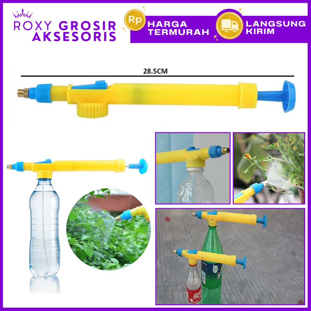 Jual Kepala Semprotan Botol Manual Siram Tanaman Burung Spray Pompa ...