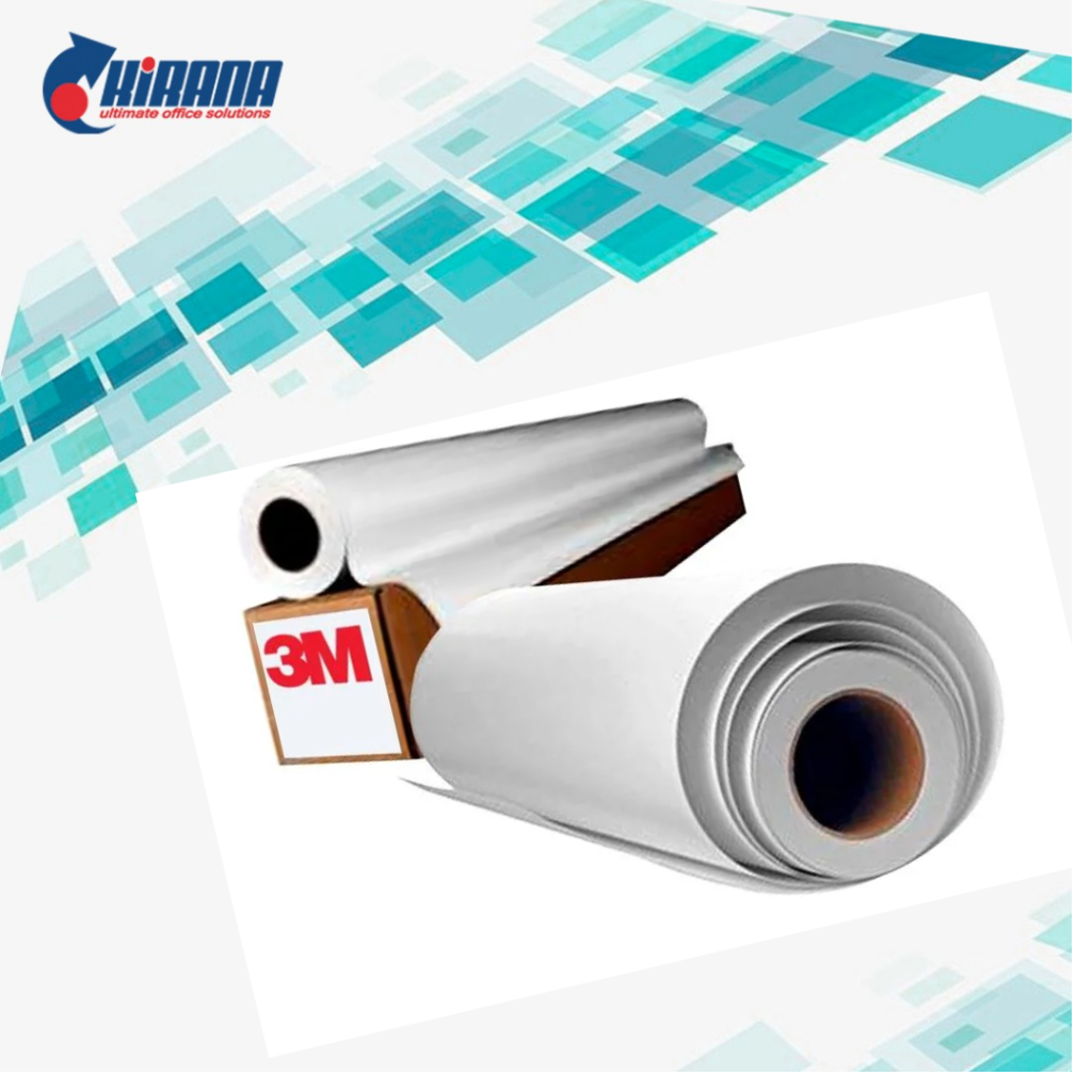 Jual Sticker 3M IJ15 - Gloss White Film [1.27 x 50 m] | Shopee Indonesia