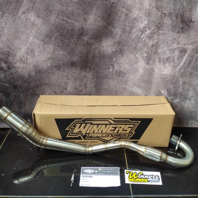 Jual pipa leher Klx Crf dtracker WR inlet 38 mm 50 m ( original Winners ...