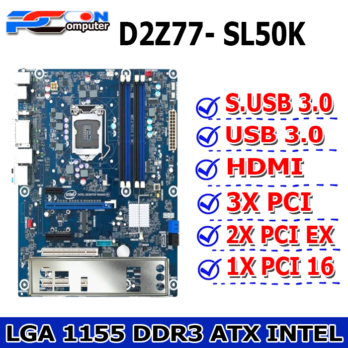 Jual Mobo Motherboard Z77 Socket LGA 1155 DDR3 ATX | Shopee Indonesia