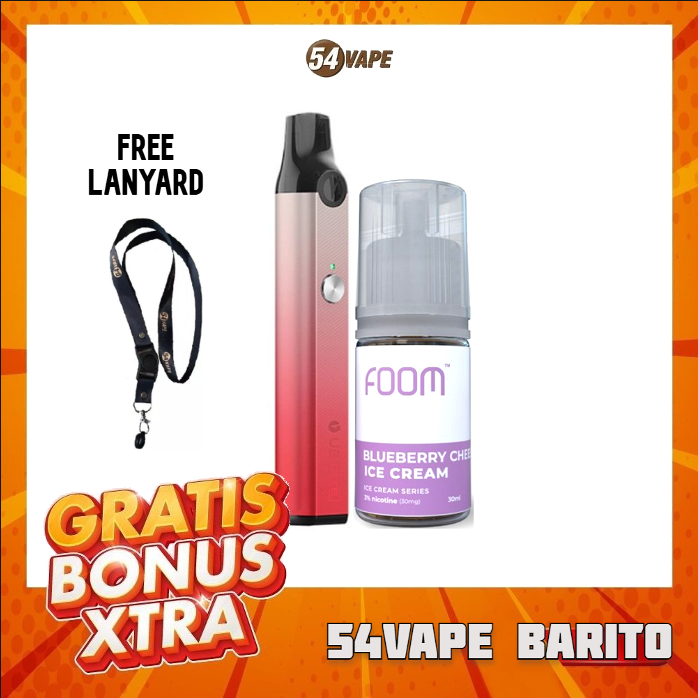 Jual Lost Vape UB Lite Pod 1000mAH 2ml + Liquid Foom Salt Nic 30ml ...