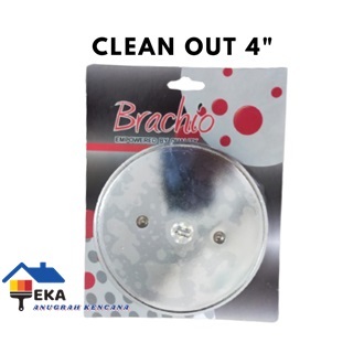 Jual CLEAN OUT STAINLESS 4"/TUTUP SEPTITENG STAINLESS 4" EAK | Shopee ...