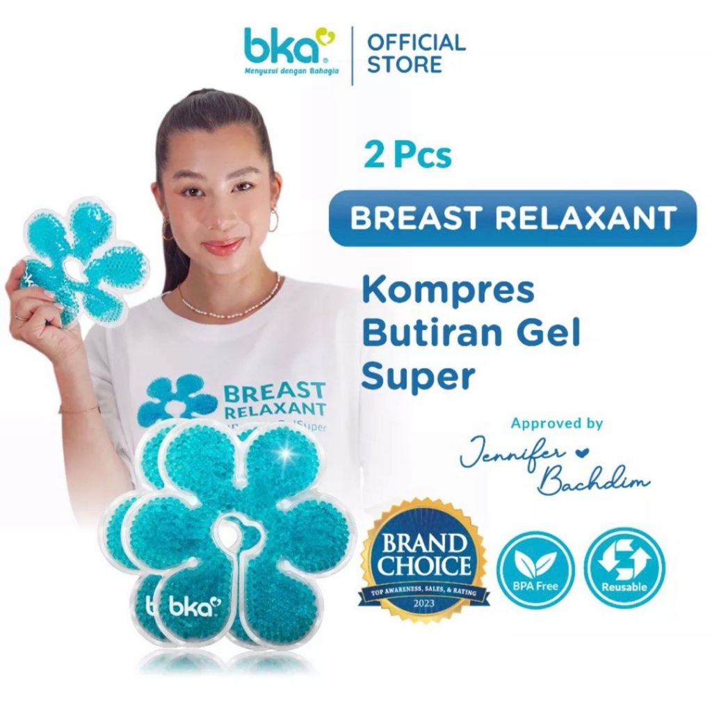 Jual BKA Breast Relaxant 2 pcs [Free Cover] - Kompres Payudara Ibu ...