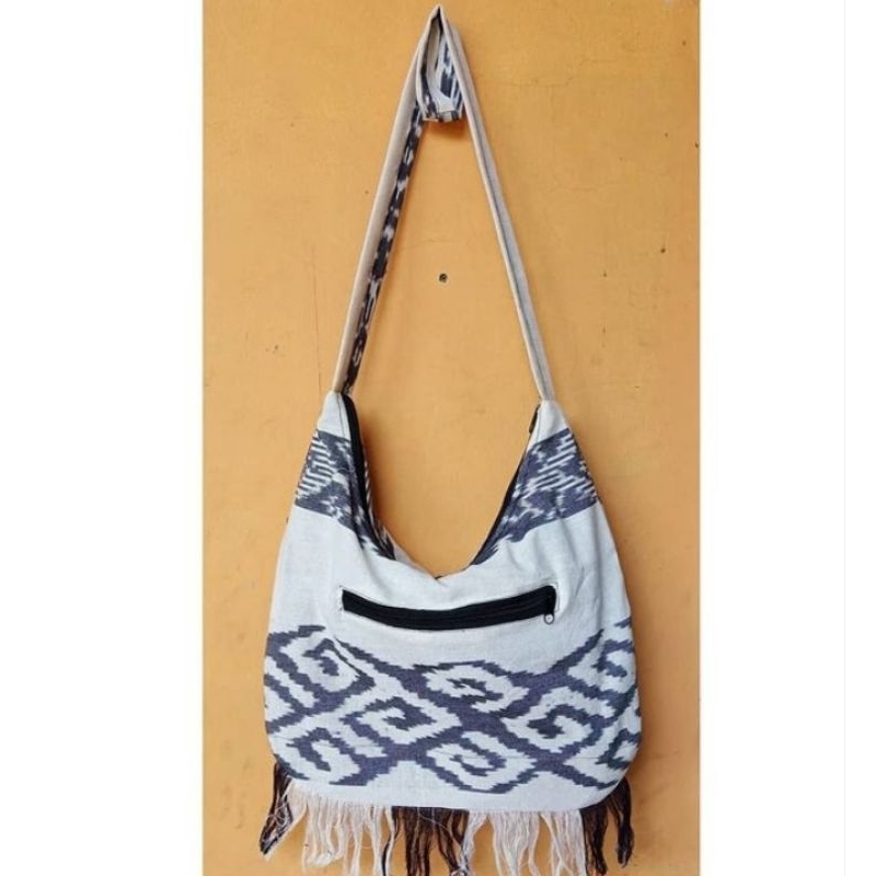 Jual Tas Tenun Etnik Selempang Toraja Putih | Shopee Indonesia
