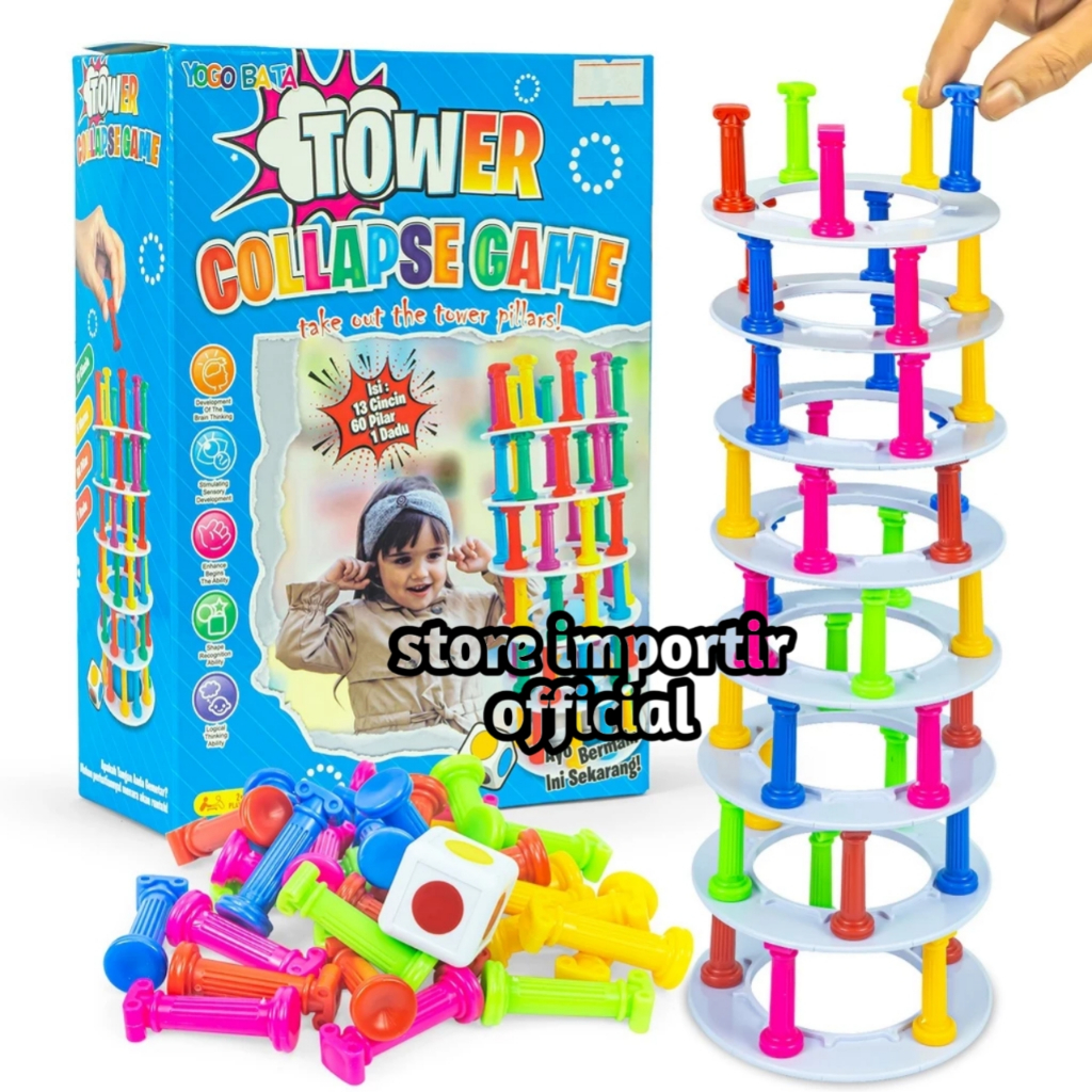 Jual Mainan Tower Collapse Game YG 7 | Mainan Motorik Anak Terbaru ...
