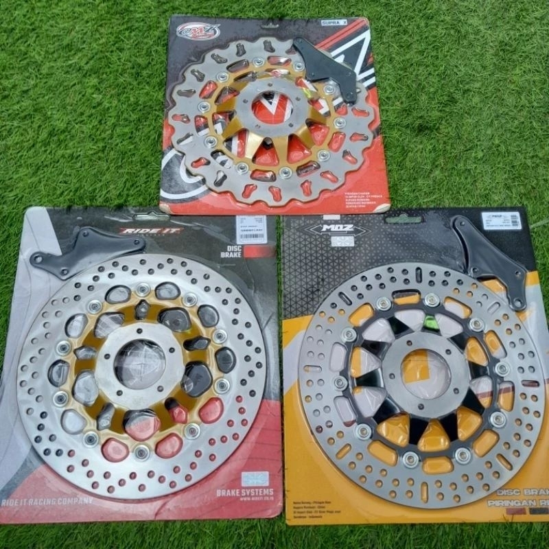 Jual piringan cakram Supra x 300mm disk cakram depan piringan depan ...