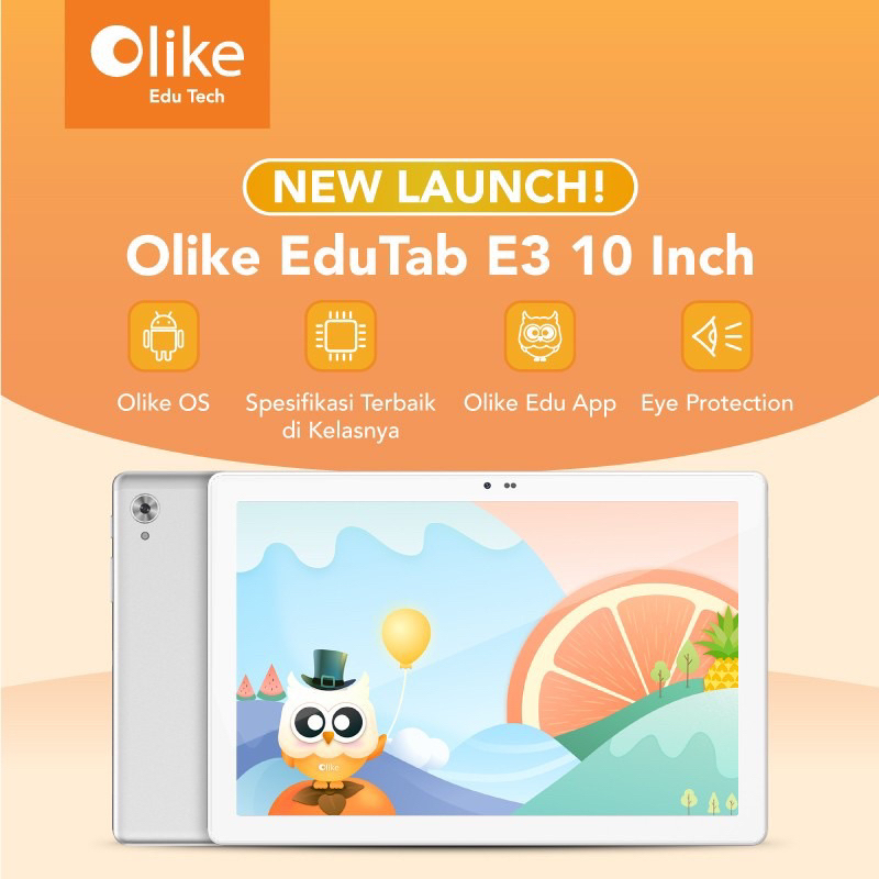 Jual OLIKE EDU TAB E3 10inchi Ram 4GB Rom 64GB GRS Olike Resmi Setahun ...