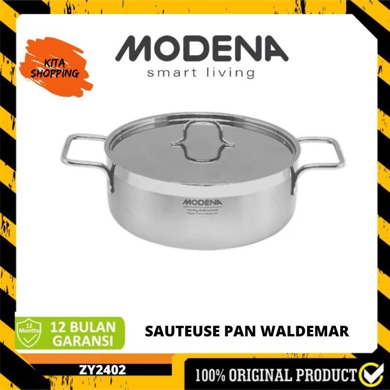 Jual Panci Modena Waldemar ZY2402 24cm Induction sauteuse sauce pan ZY ...