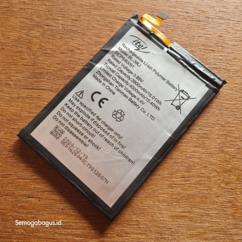 Jual Baterai Itel Vision L6005 L6501 L6502 BL-39LI original copotan | Shopee Indonesia