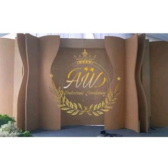 Jual backdrop terbaru model kipas, dekorasi terbaru, pelaminan terbaru ...