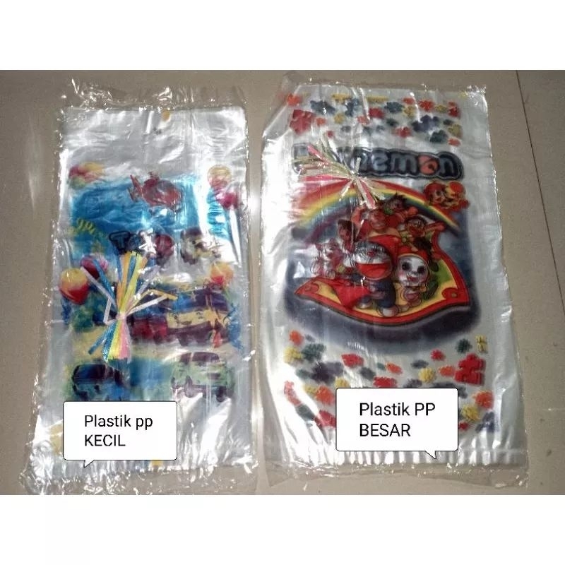 Jual Plastik PP Ulang Tahun / Kantong Plastik Snack Ulang Tahun ...