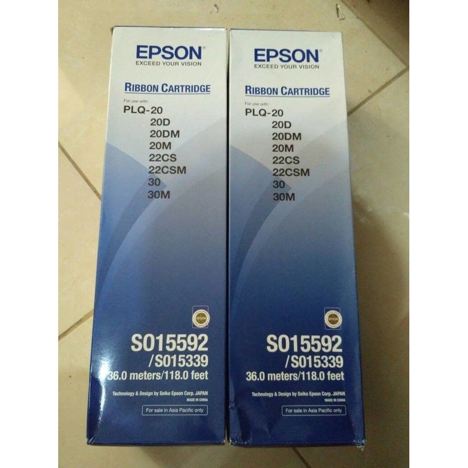 Jual Ribbon Cartridge PLQ20 Epson - Hitam | Shopee Indonesia
