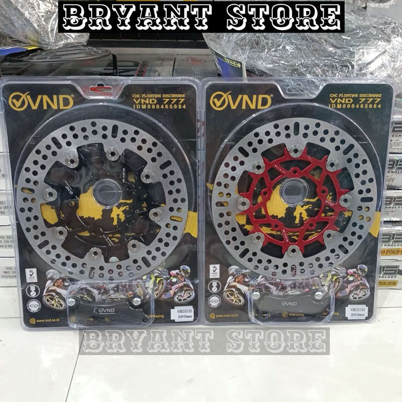 Jual PIRINGAN CAKRAM DEPAN VND ORIGINAL 260MM 777 VARIO 125 NEW VARIO ...