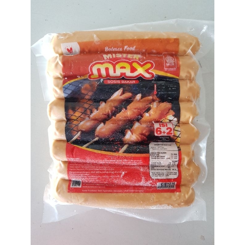 Jual sosis mister max jumbo isi 8 | Shopee Indonesia