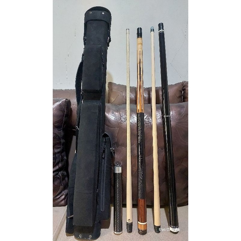 Jual Paket Komplit Tinggal Main Cue Stick Billiard Mezz ZZ32 Case ...