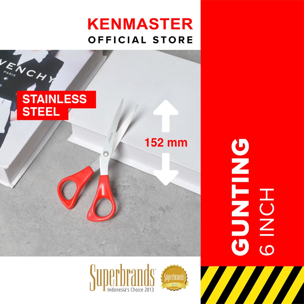 Jual Gunting 6" WF 0074 WOLFOX | Shopee Indonesia