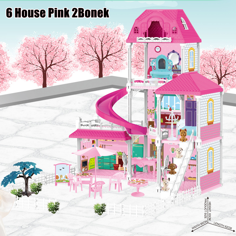 Jual Mainan Doll House Ekstra Besar 20 House Rumah Rumahan Anak ...