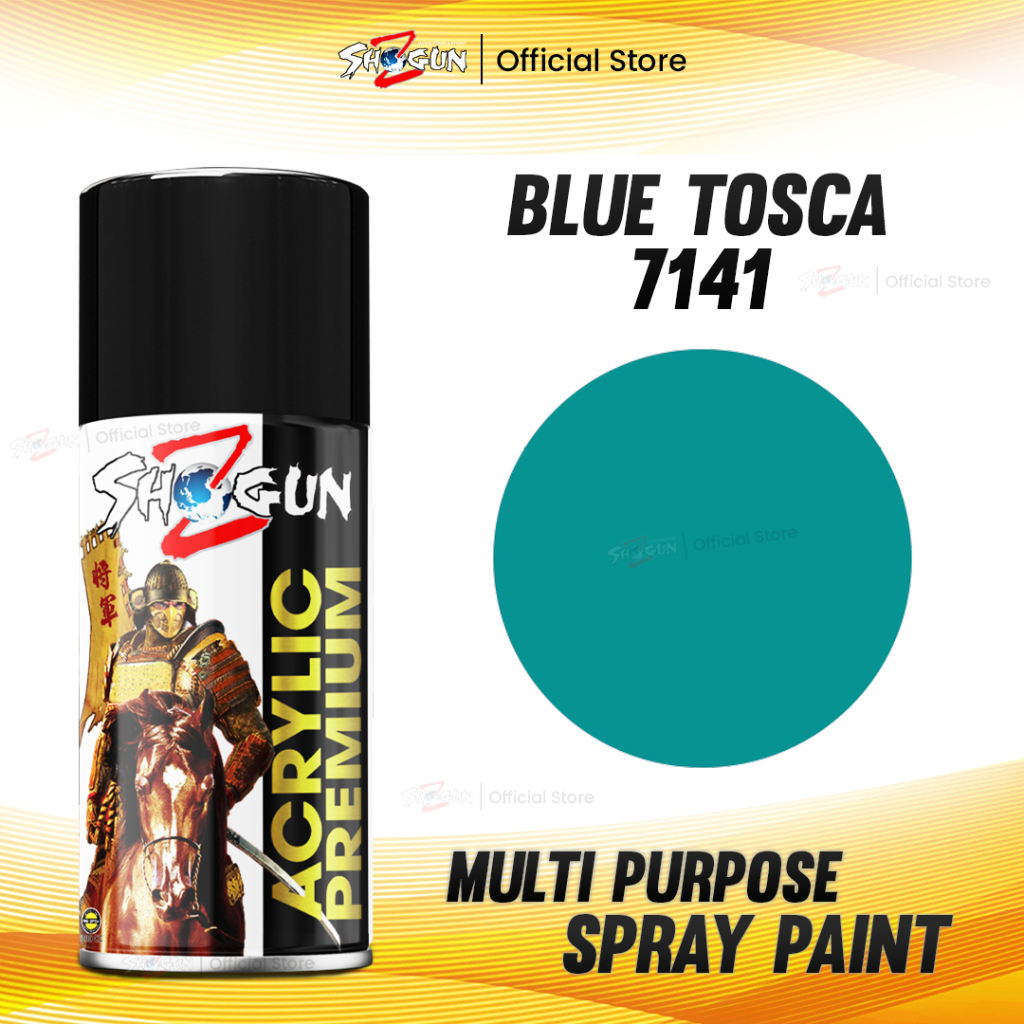 Jual Cat Semprot Pilok Pilox Pylok Biru SHOGUN Z 300 CC Blue Tosca ...