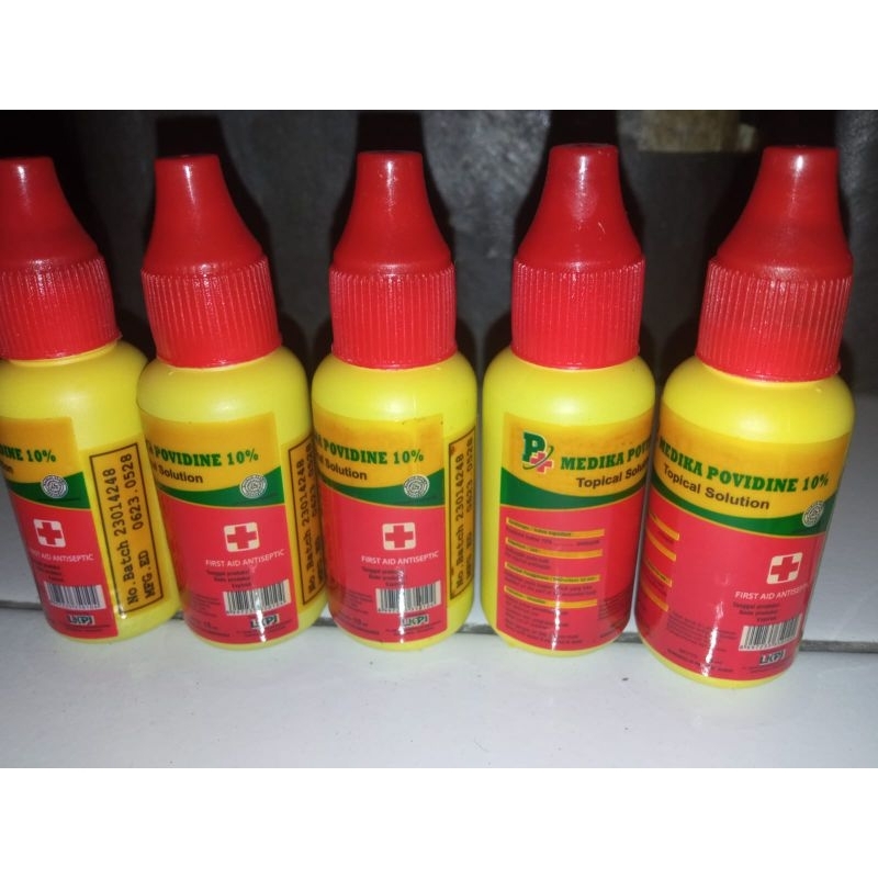 Jual Betadine/ Povidone 15ml, 30ml Medika dan Ecodine 60ml Onemed ...