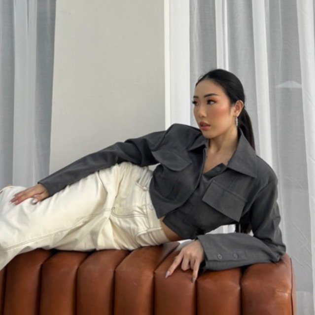 Jual BYEOL x HERPALAIS Monrue Blazer | Shopee Indonesia