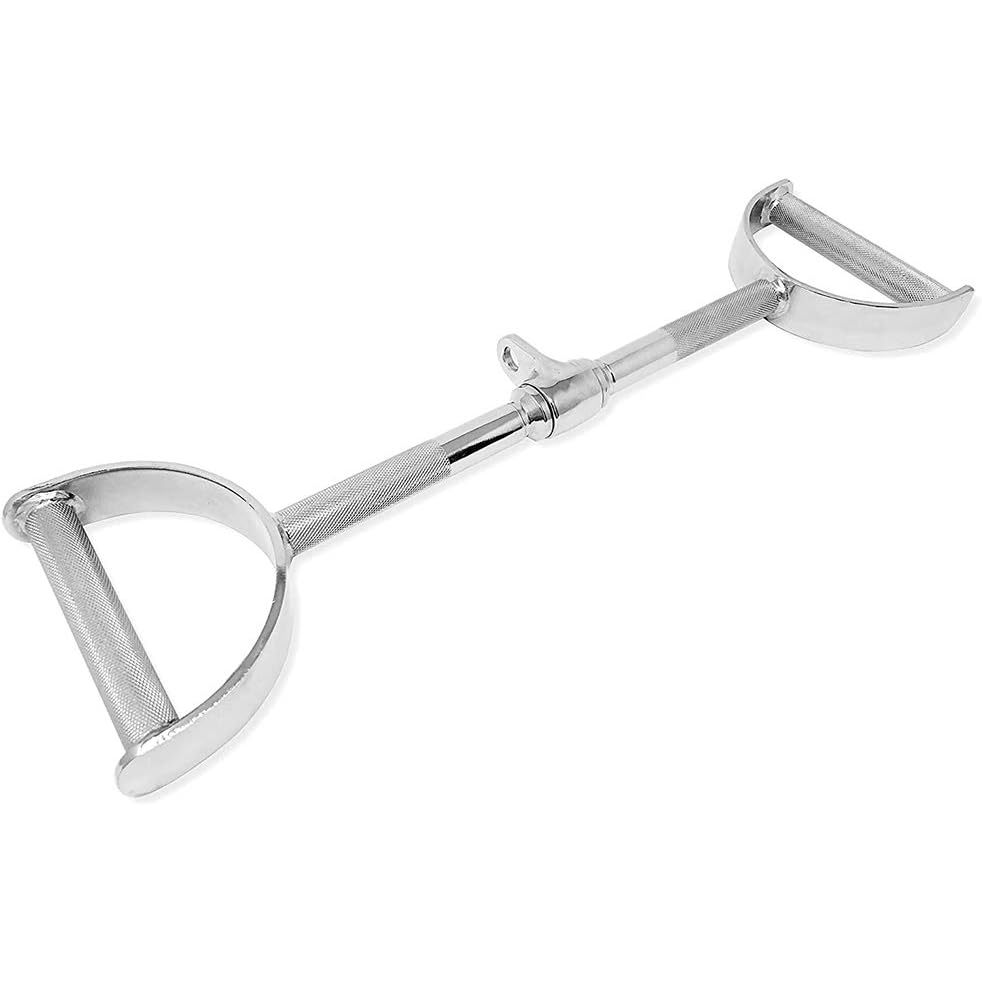 Jual Handle Gym Lat Pull Down Bar - Curl W Bar - D Handle Tricep Bicep ...