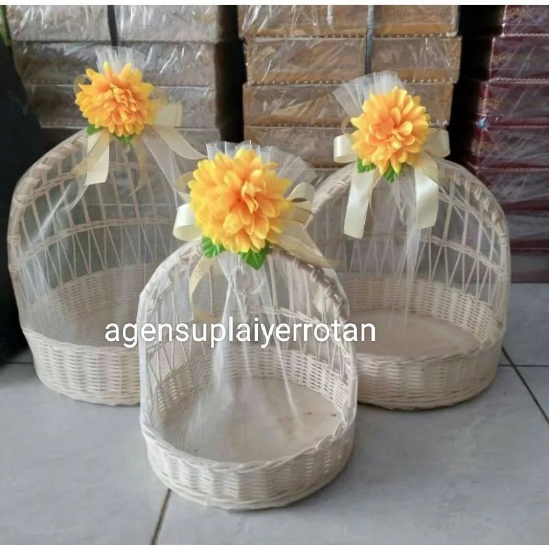 Jual TERLARIS !!! 1 SET ISI 3 PCS KERANJANG AYUNAN BULAT FREE TILE DAN ...
