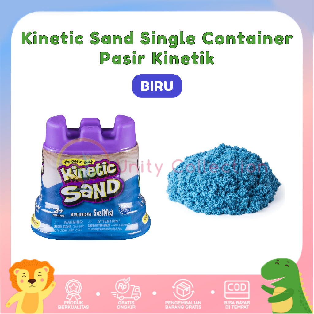 Jual Kinetic Sand Single Container-Pasir Kinetik | Shopee Indonesia