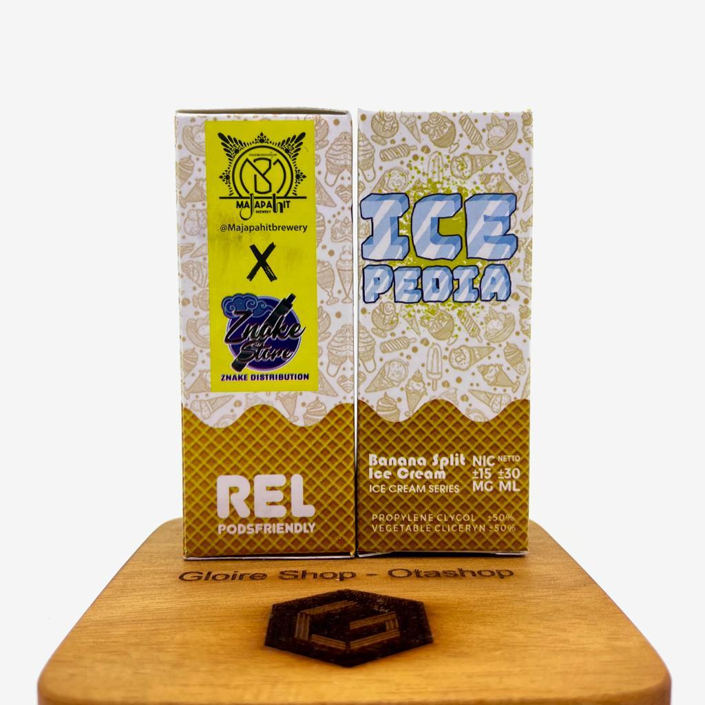 Jual SALT - Icepedia BANANA SPLIT ICE CREAM 30ML PODS Majapahit Ice ...