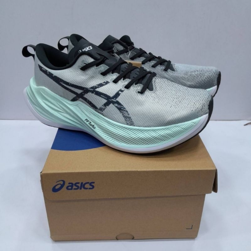 Jual Sepatu Lari Pria Asic Superblast Running shoes greey | Shopee ...