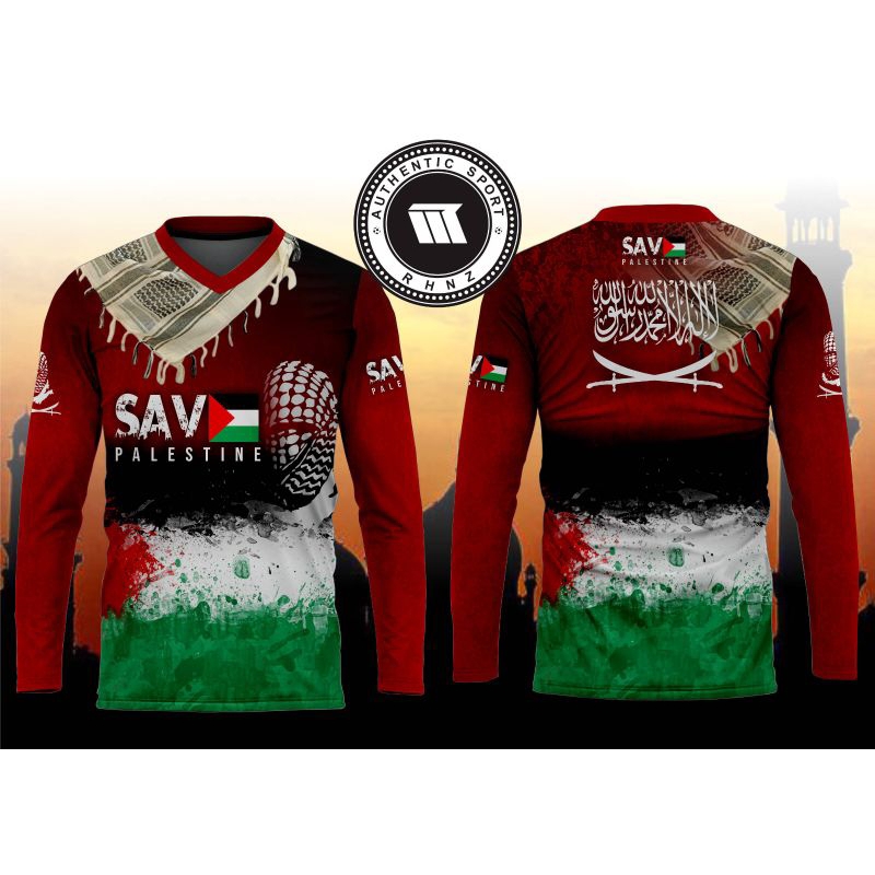 Jual JERSEY FULL PRINTING PALESTINE/JERSEY SAVE PALESTINA/ATASAN ...