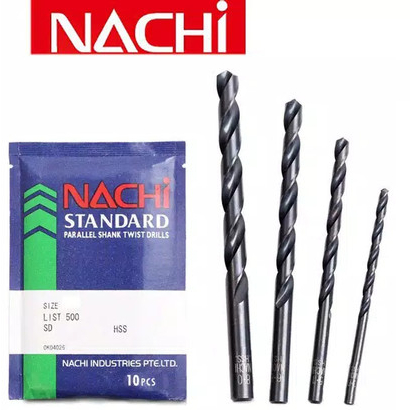 Jual Mata Bor Besi Nachi 5 mm / Drill Bit Satuan - Ecer Parallel Shank Twist HSS Original ...
